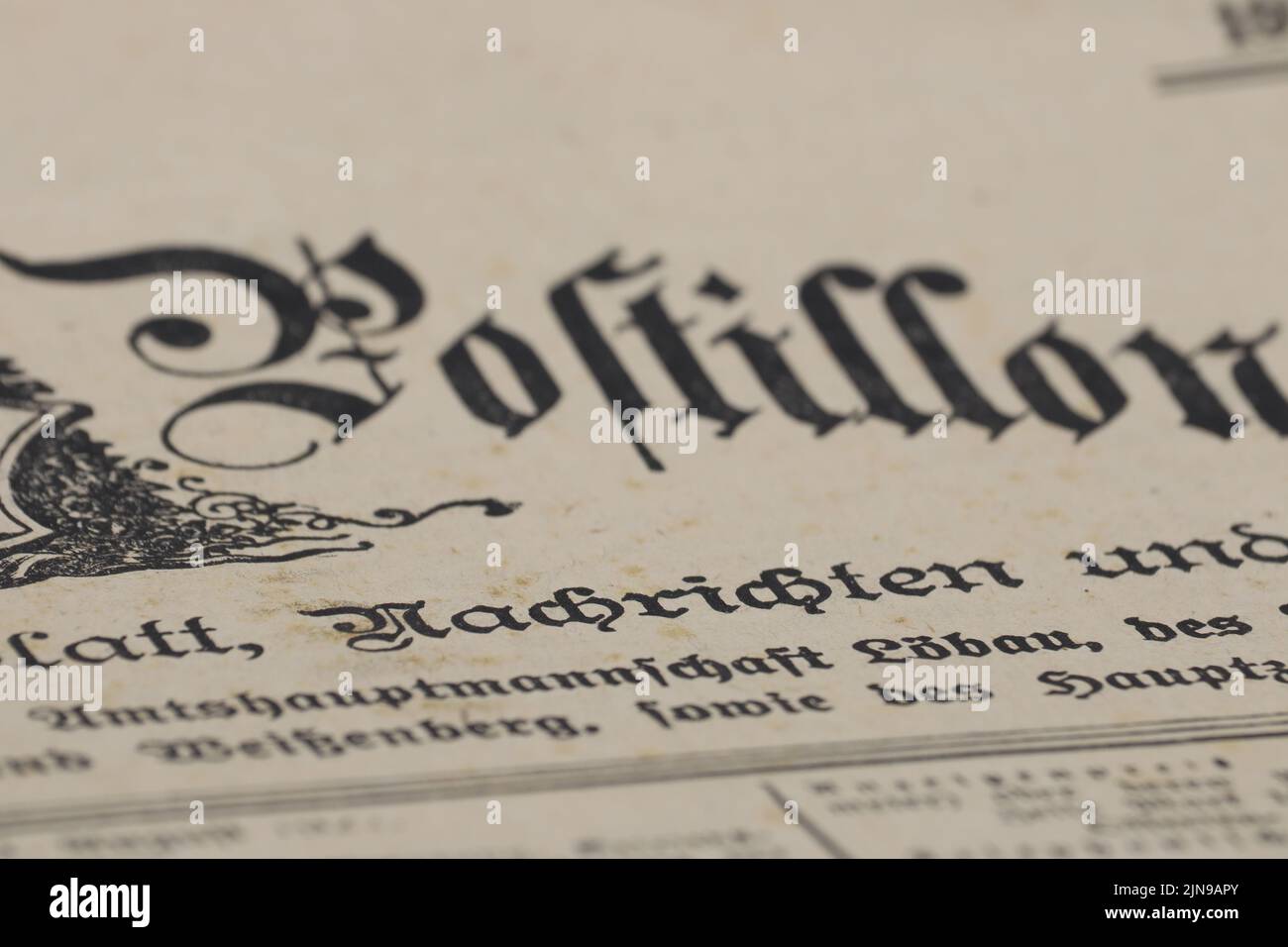 a old german retro war press newspaper with headlines macro shot Stock ... a old german retro war press newspaper with headlines macro shot Stock ...