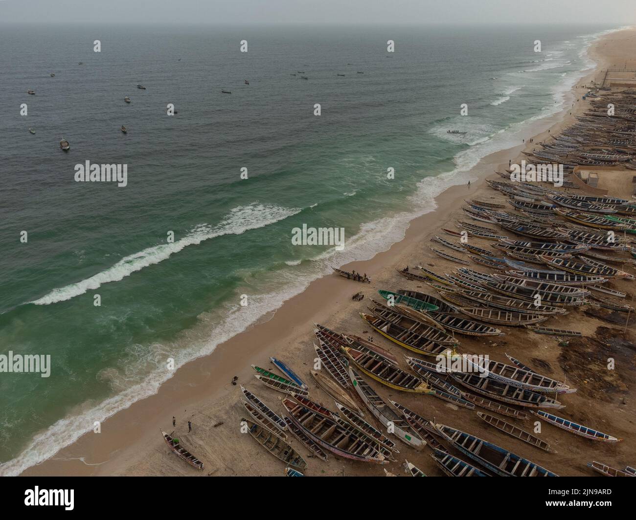 Mauritania fishing industry hi-res stock photography and images - Alamy