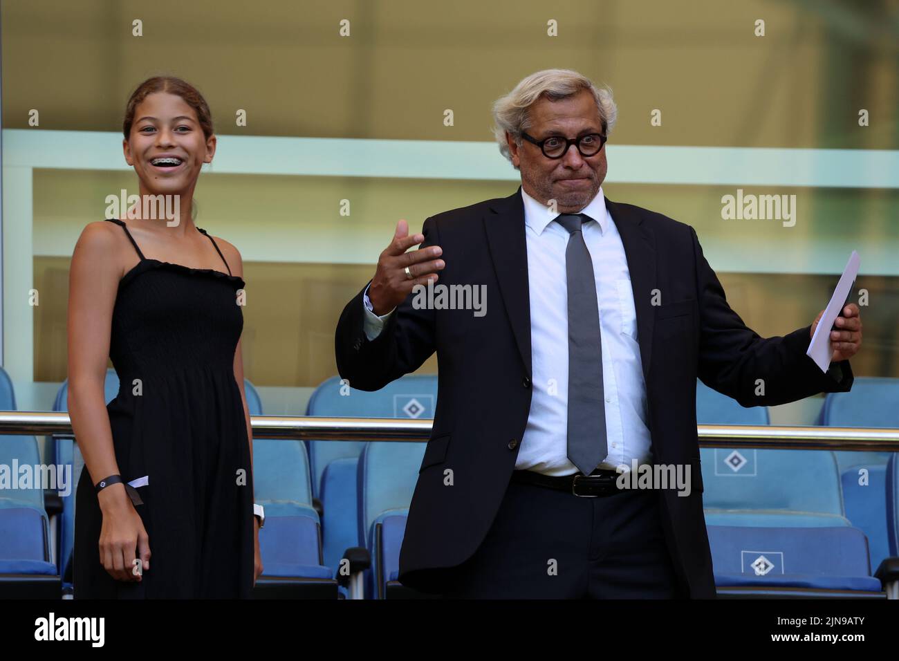 Hamburg, Germany. 10th Aug, 2022. Soccer: Hamburger SV, funeral service ...
