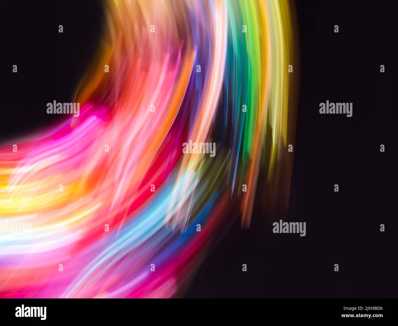 Abstract dark neon defocused boke background and blurry effect. Neon ...