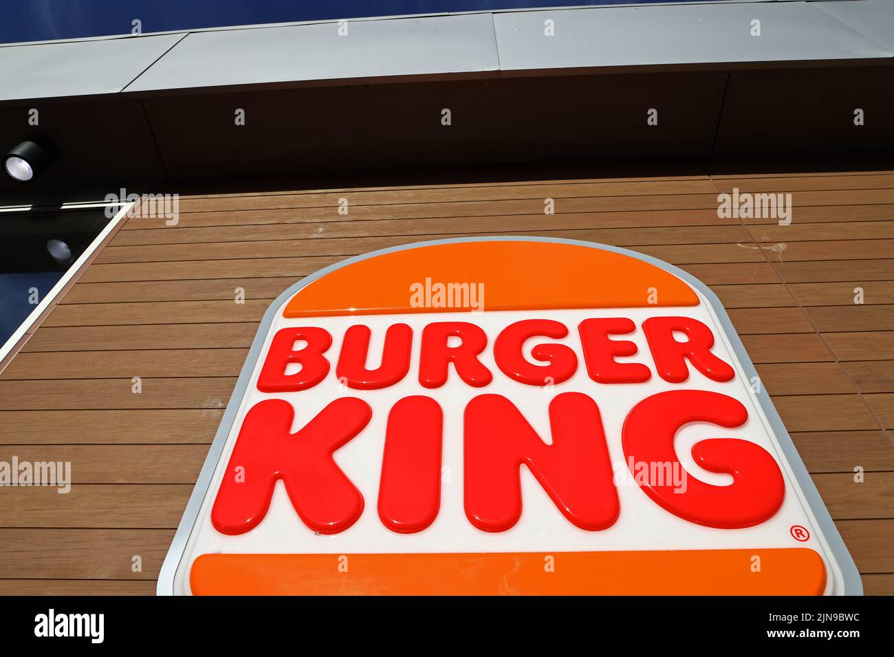 A Burger King restaurant. Burger King (BK) is an American-based ...