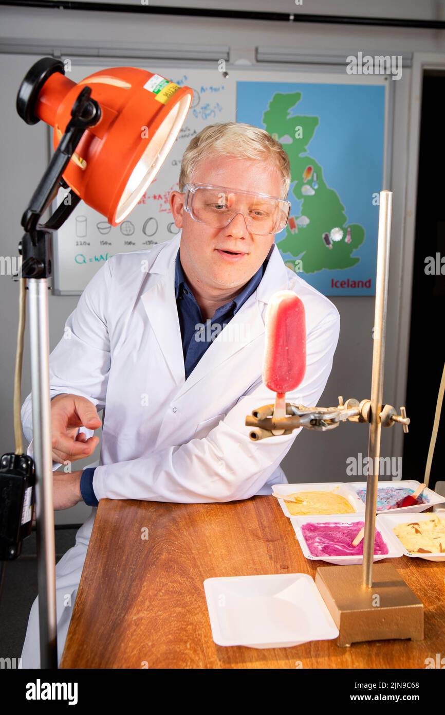 EDITORIAL USE ONLY Dr Edward Breeds, Principal Lecturer in Physics at ...