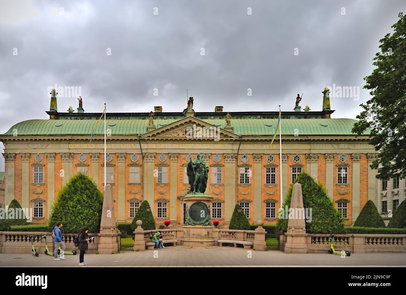 The House of Nobility Riddarhuset, Stockholm, Sweden during day in ...