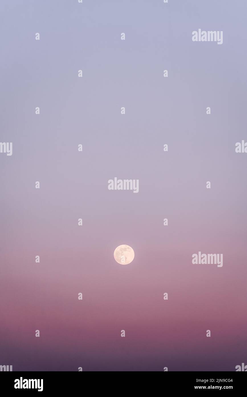 Purple moon hi-res stock photography and images - Alamy