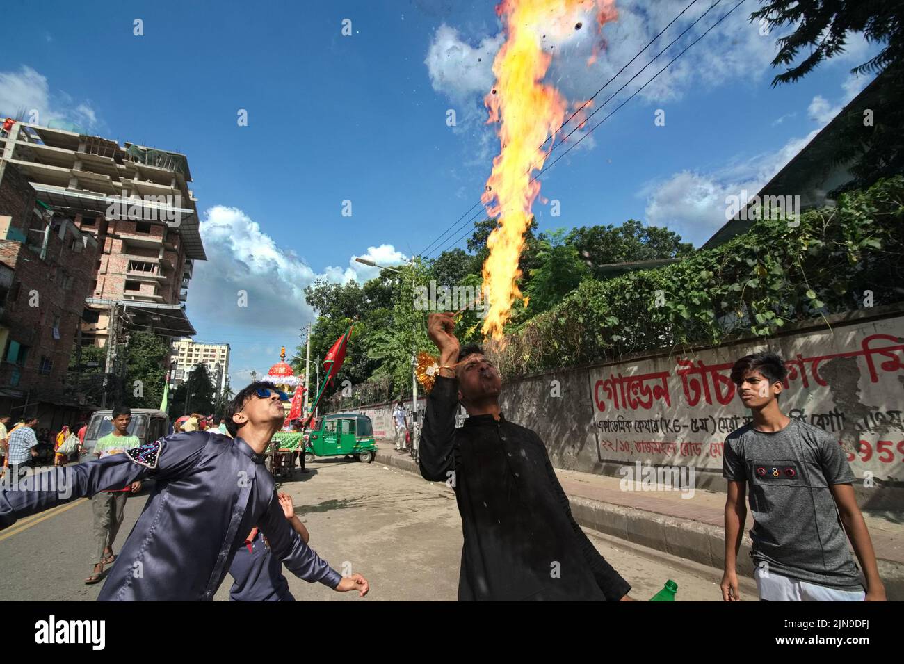 Dhaka, Bangladesh. 09th Aug, 2022. People participate in Ashura ...