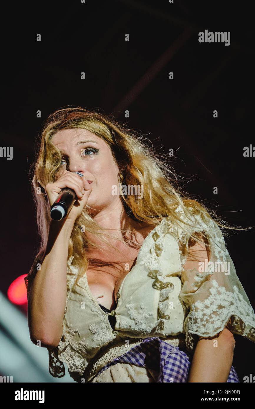 Flumserberg, Switzerland. 29th, July 2022. The Swedish group Rednex ...