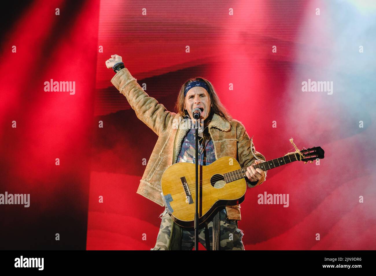 Flumserberg, Switzerland. 29th, July 2022. The Swedish group Rednex ...