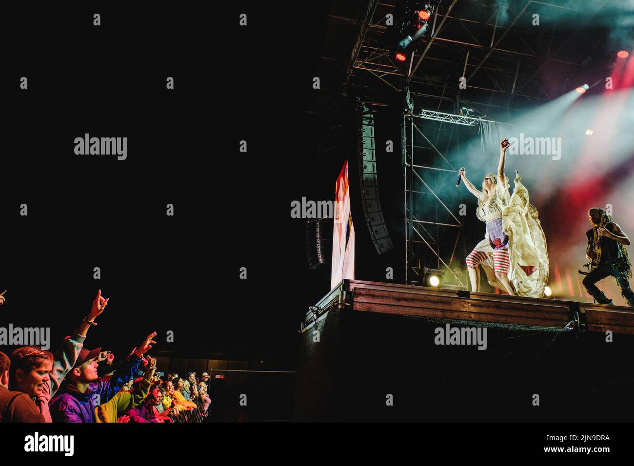 Flumserberg, Switzerland. 29th, July 2022. The Swedish group Rednex ...