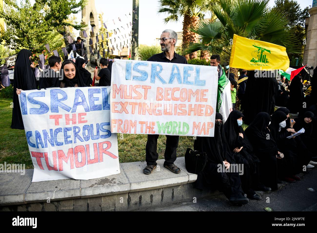 Tehran protest hi-res stock photography and images - Alamy