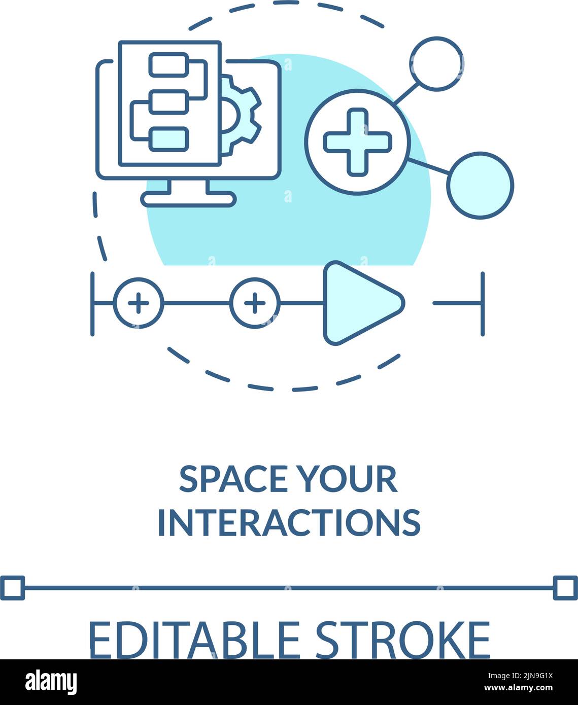 Space your interactions turquoise concept icon Stock Vector Image & Art ... Space your interactions turquoise concept icon Stock Vector Image & Art ...
