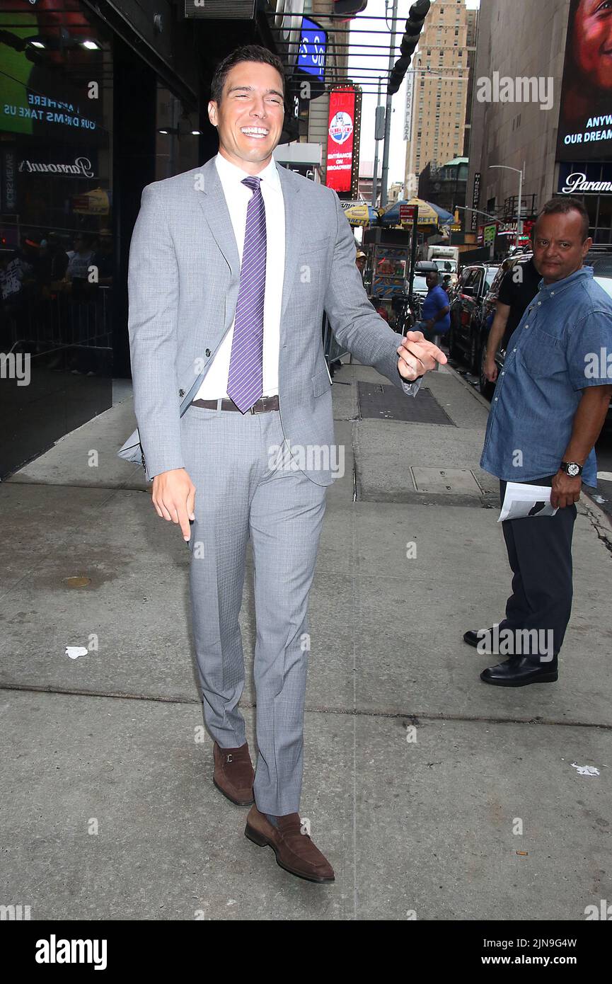 NEW YORK, NY- AUGUST 9: WIll Reeve, seen at ABC's God Morning America ...