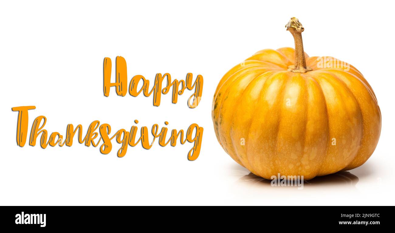 Happy Thanksgiving text Stock Photo - Alamy