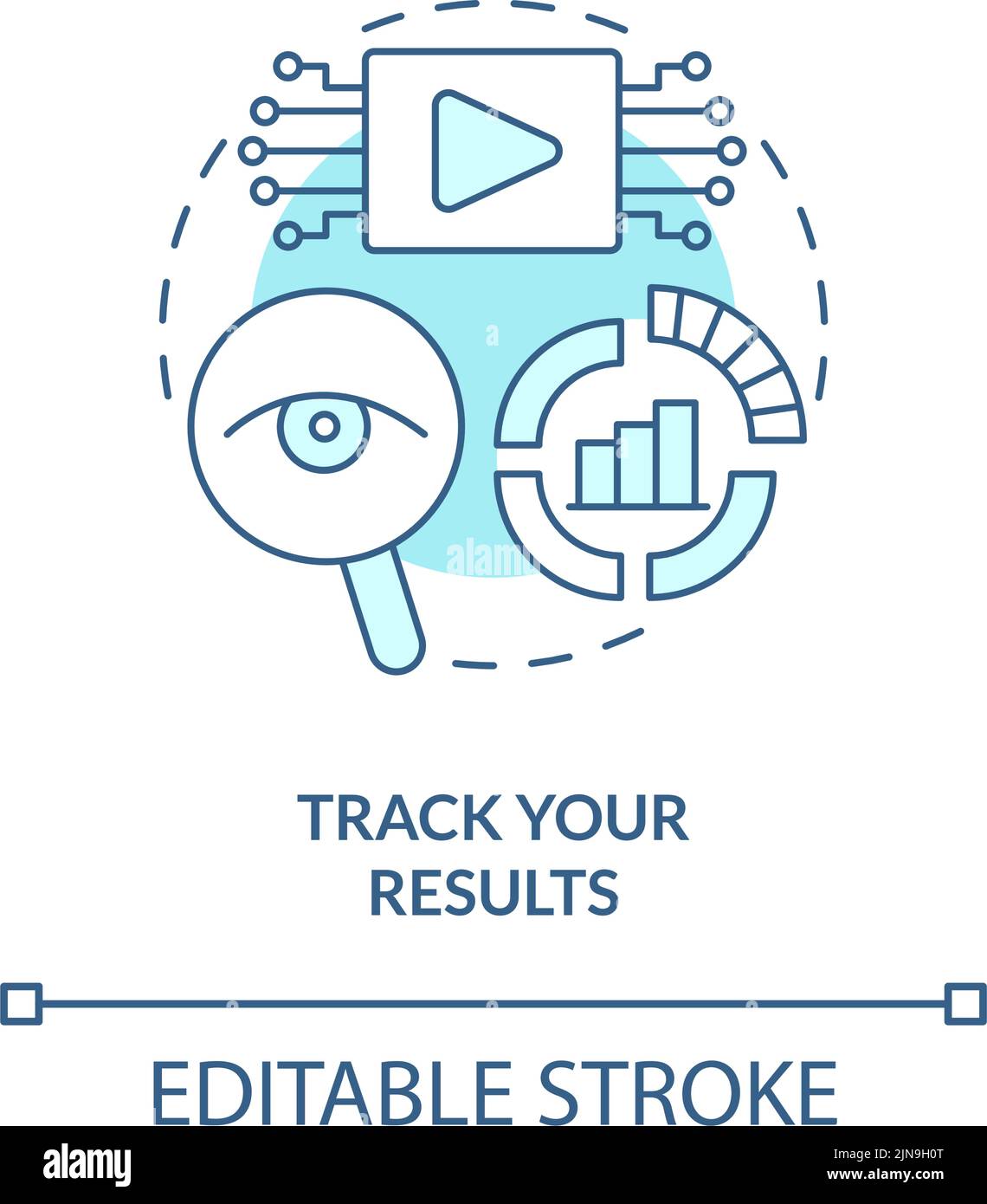 Track results Stock Vector Images - Alamy