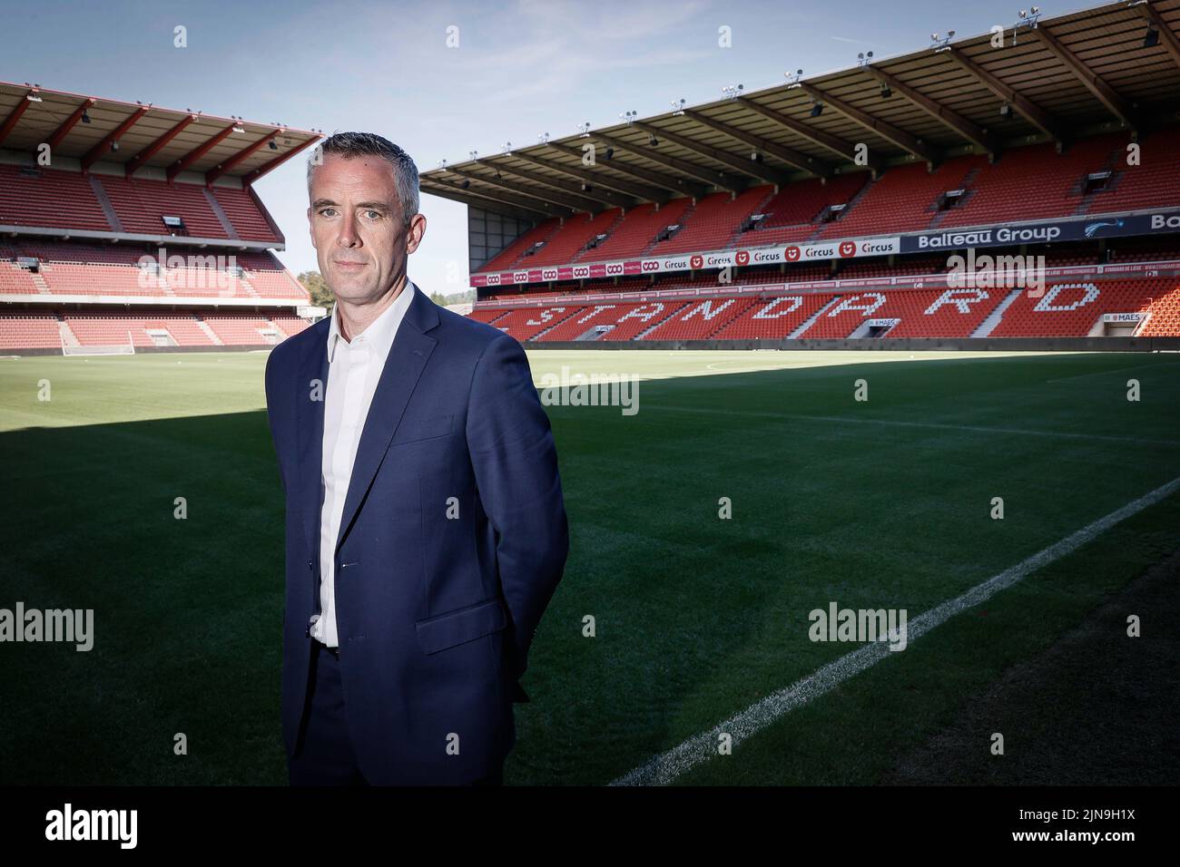 Standard's newly appointed sports manager Fergal Harkin poses for the ...