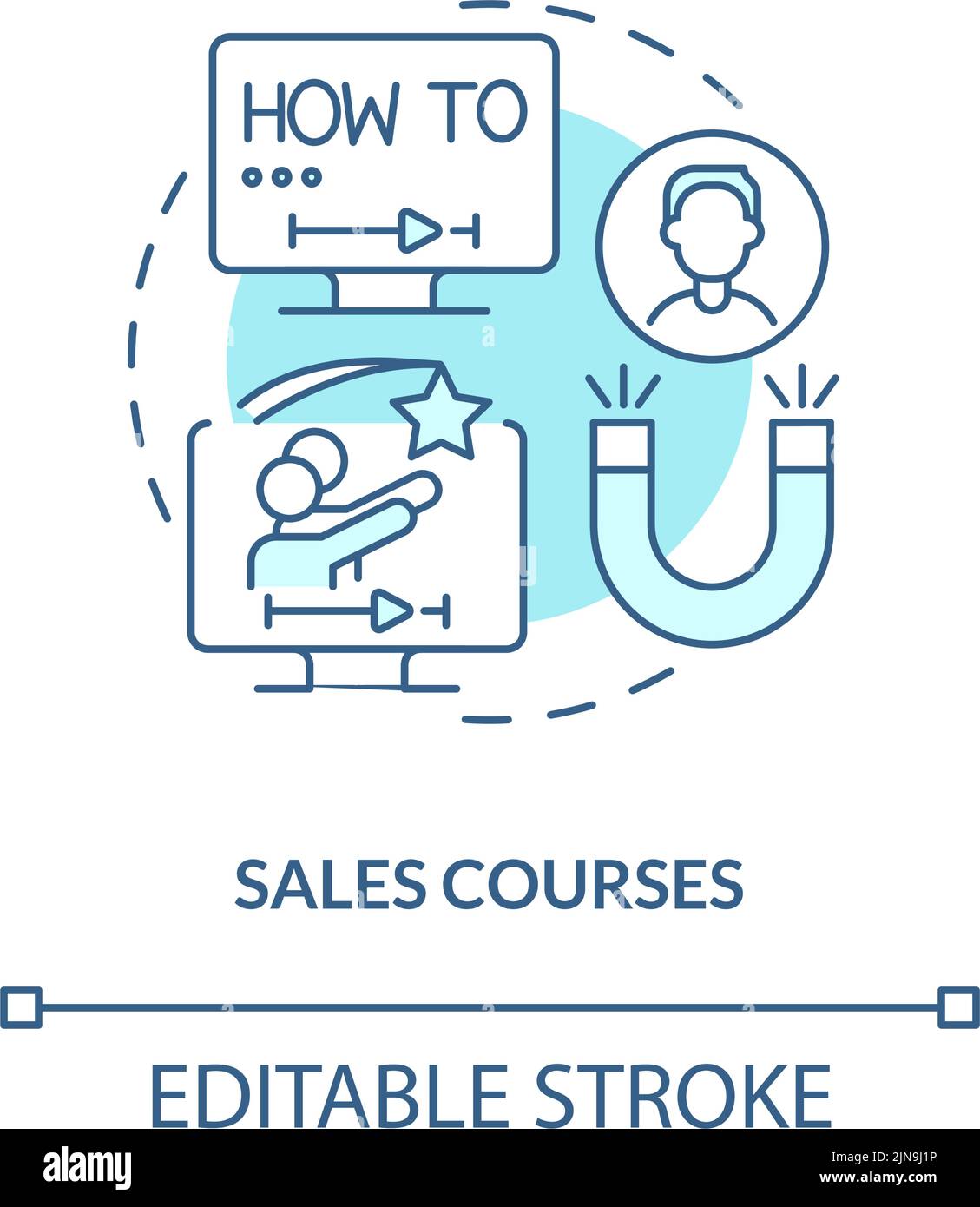 Retail sales training Stock Vector Images - Alamy
