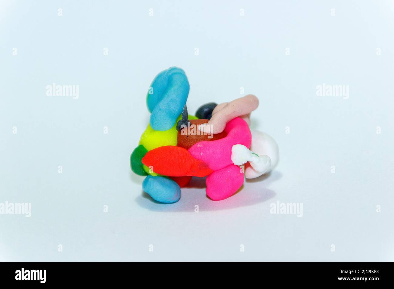 colorful modeling clay Stock Photo - Alamy