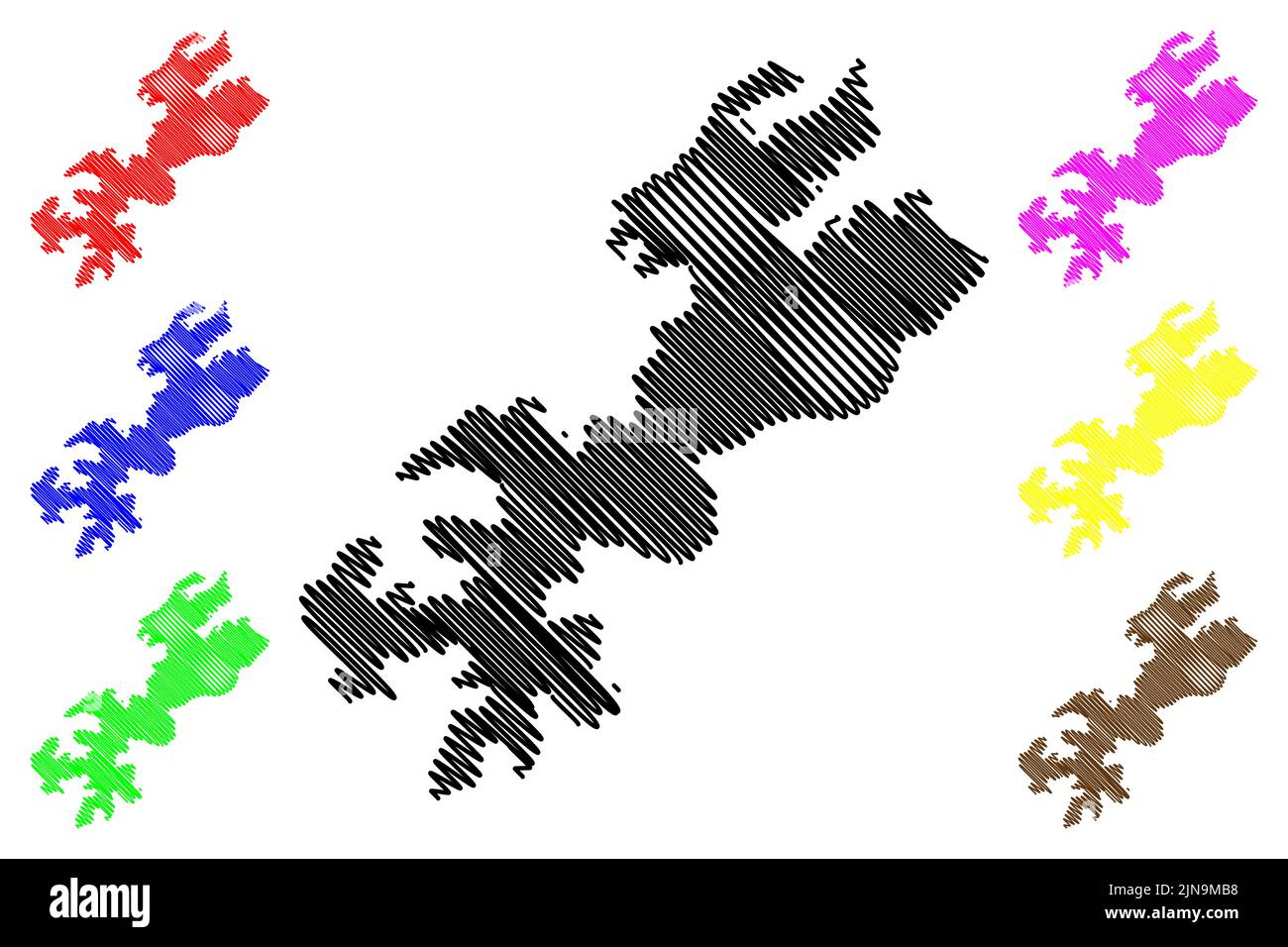 Prince george land island Cut Out Stock Images & Pictures - Alamy