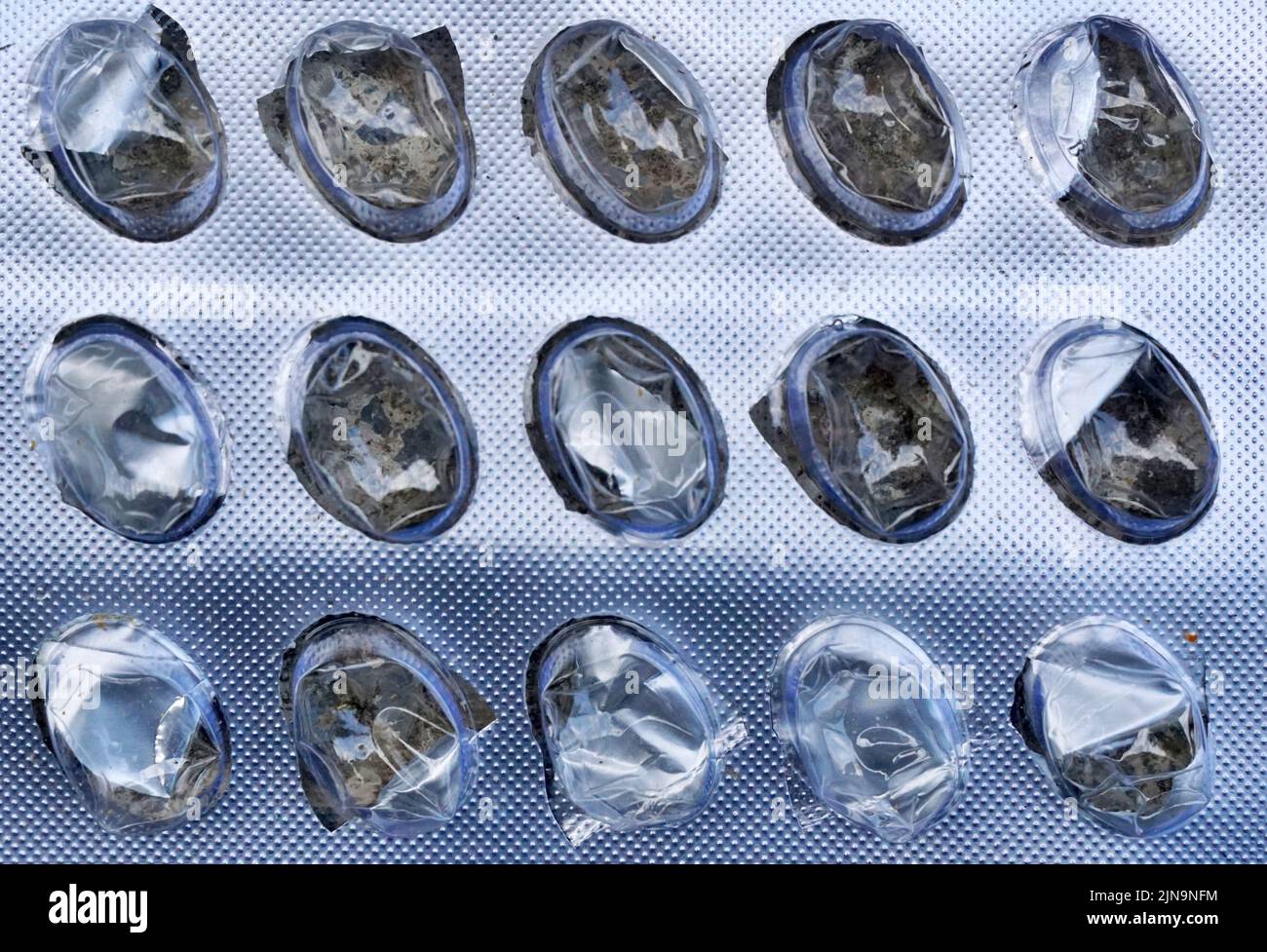 Empty pill packaging hi-res stock photography and images - Alamy