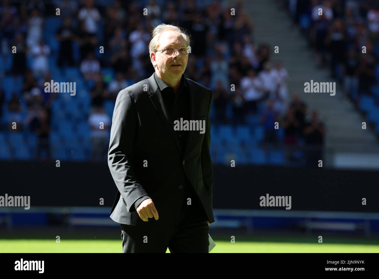 Hamburg, Germany. 10th Aug, 2022. Soccer: Hamburger SV, funeral service ...