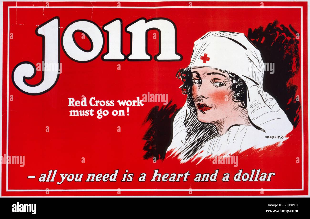 Join – Red Cross work must go on! All you need is a heart and a dollar ...