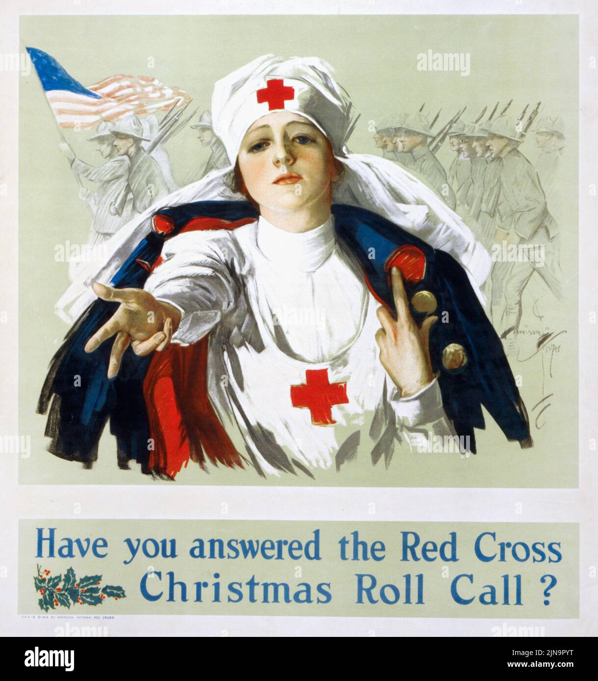 Have you answered the Red Cross Christmas roll call (1918) American ... Have you answered the Red Cross Christmas roll call (1918) American ...