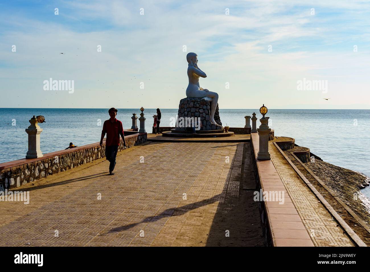 Cambodia. The seaside resort of Kep. Krong Kep Province. The Sreysor ...