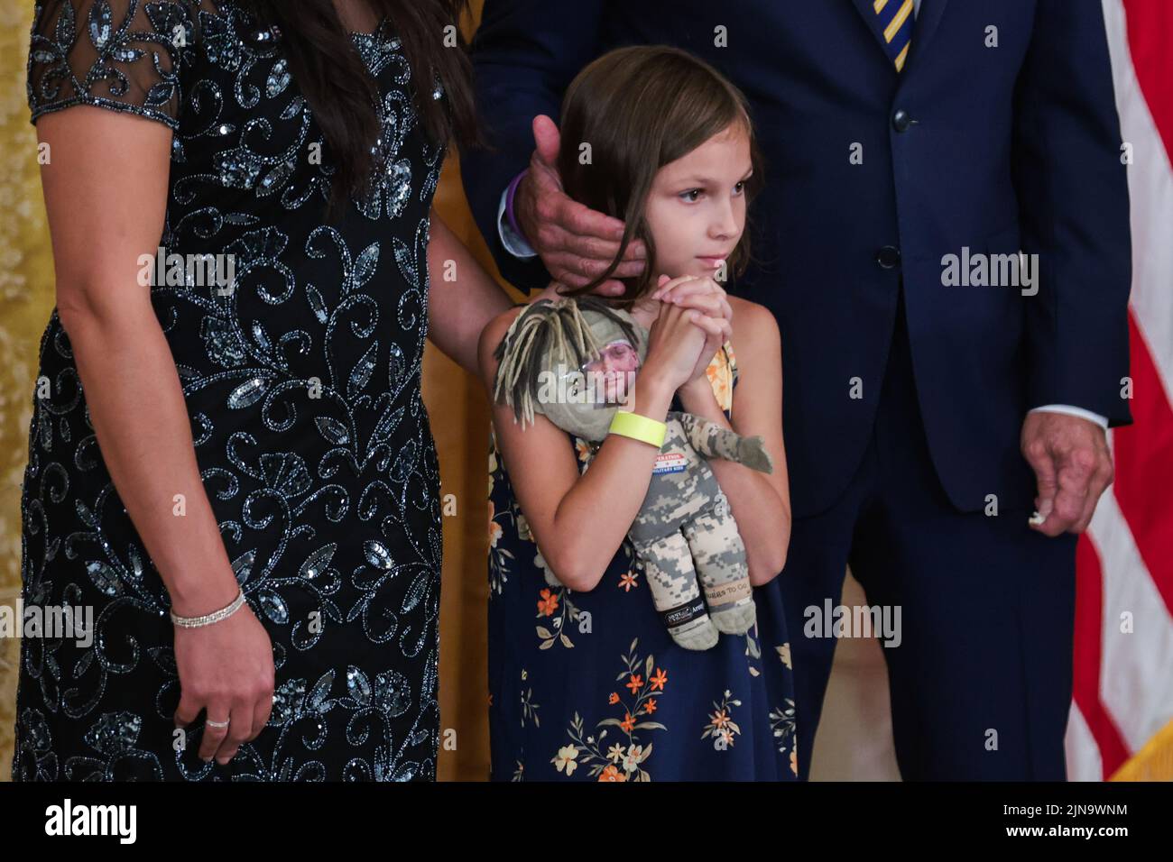 Washington, USA. 10th Aug, 2022. Brielle Robinson, surviving daughter ...