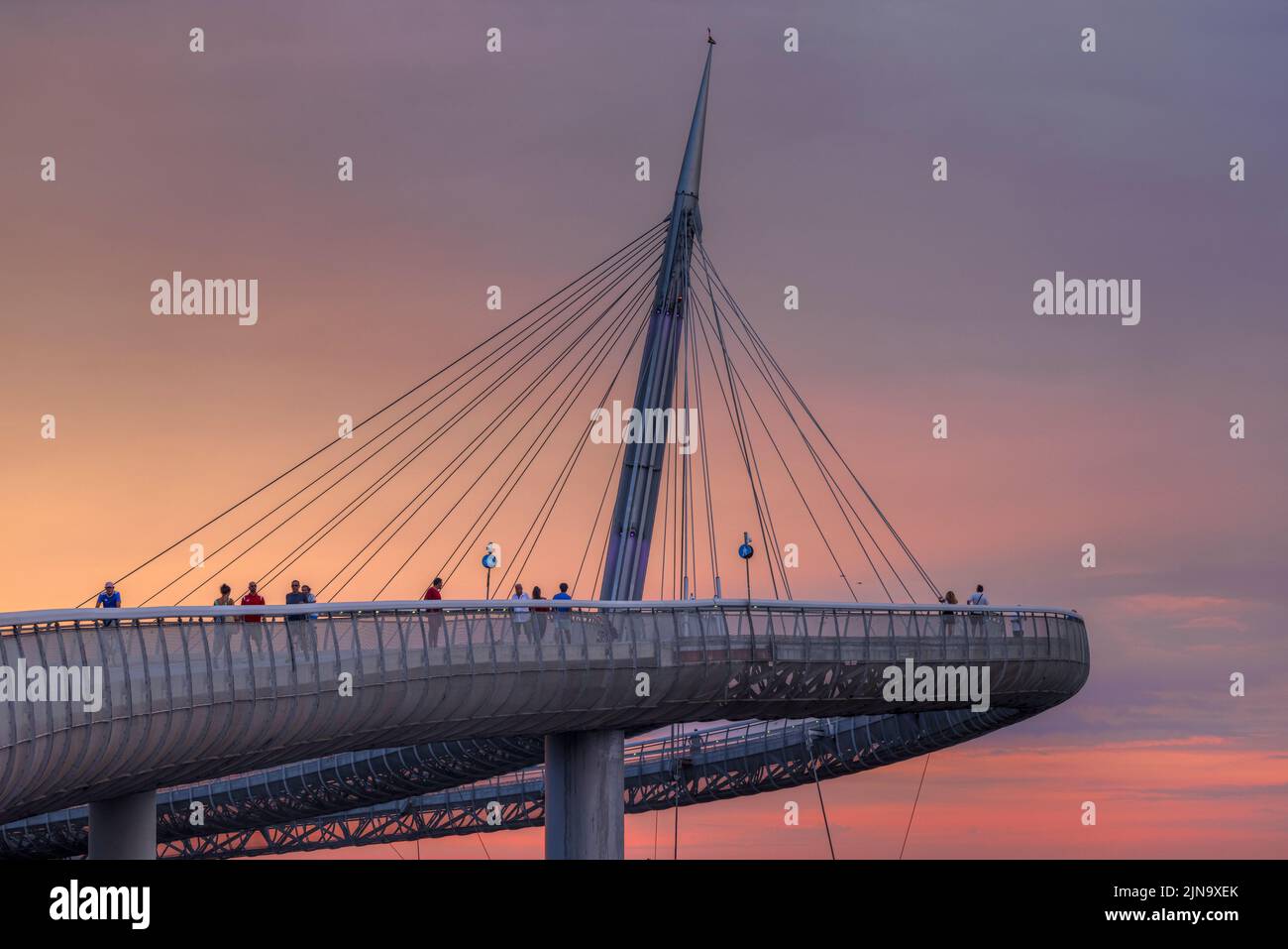 Ponte del Mare, Pescara, Abruzzo, Italy Stock Photo - Alamy
