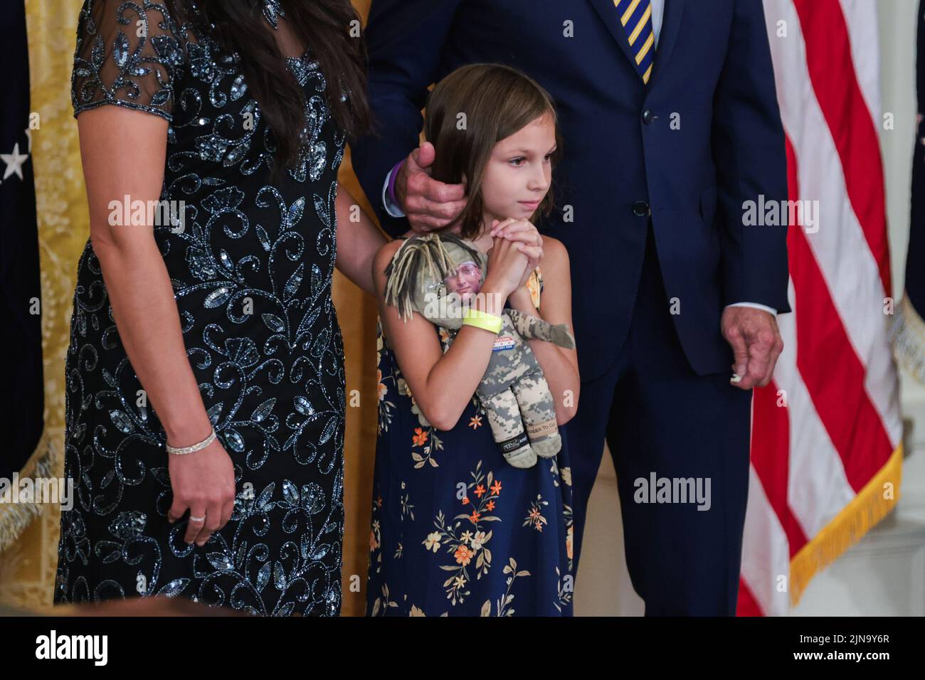 Washington, USA. 10th Aug, 2022. Brielle Robinson, surviving daughter ...