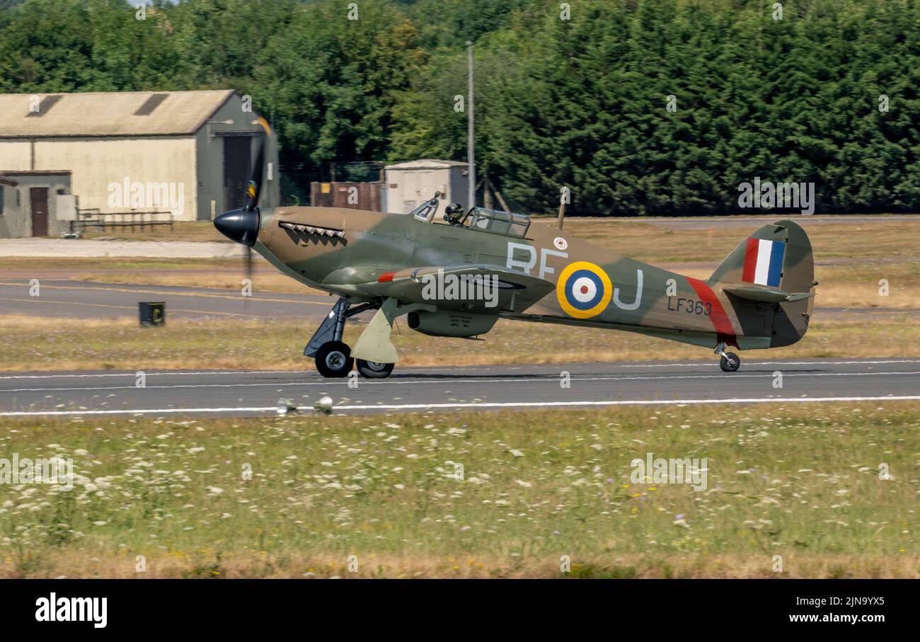 RAF Battle of Britain Memorial Flight,Hawker Hurricane at the Royal ...