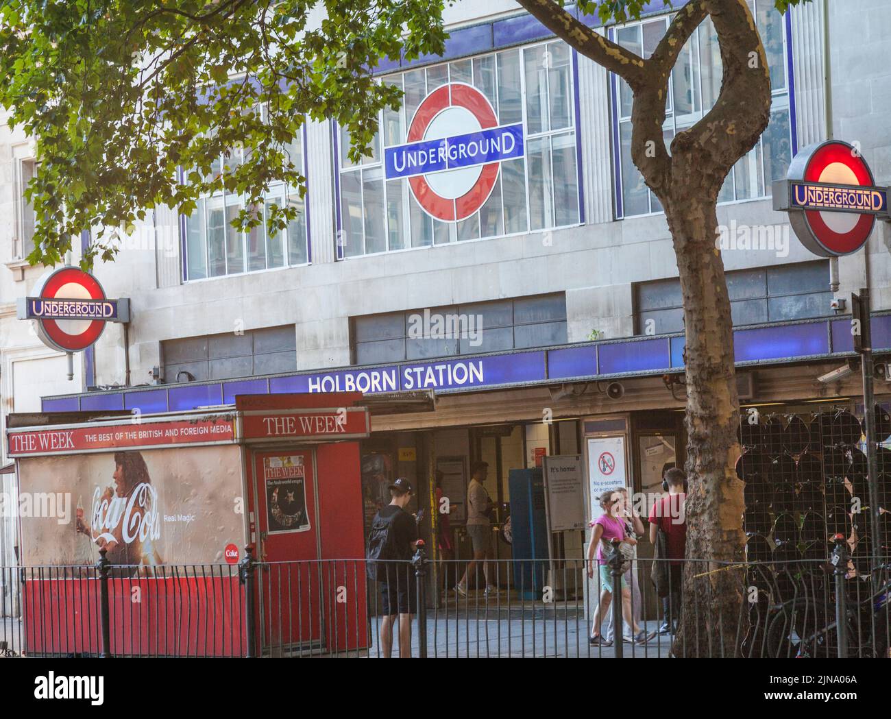Holborn Underground Station,London,England,UK.Signs,signage Stock Photo ...