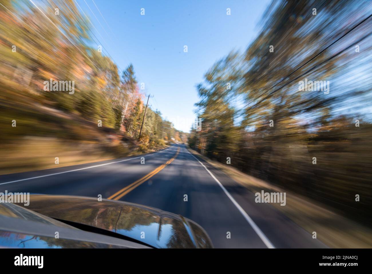car driving through country roads Stock Photo - Alamy