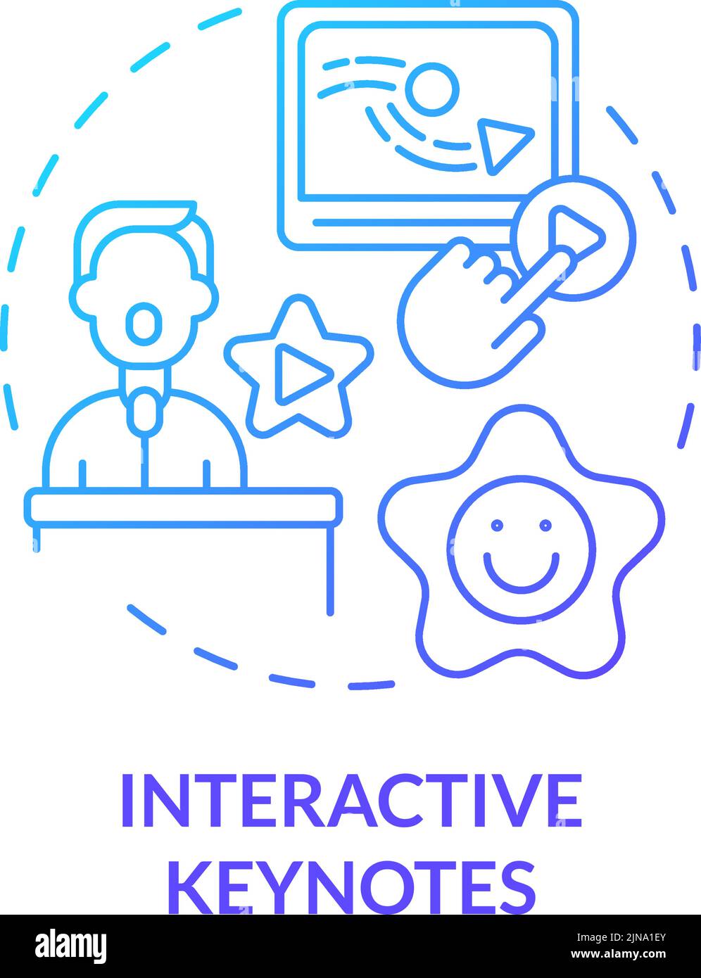 Interactive multimedia learning Stock Vector Images - Alamy