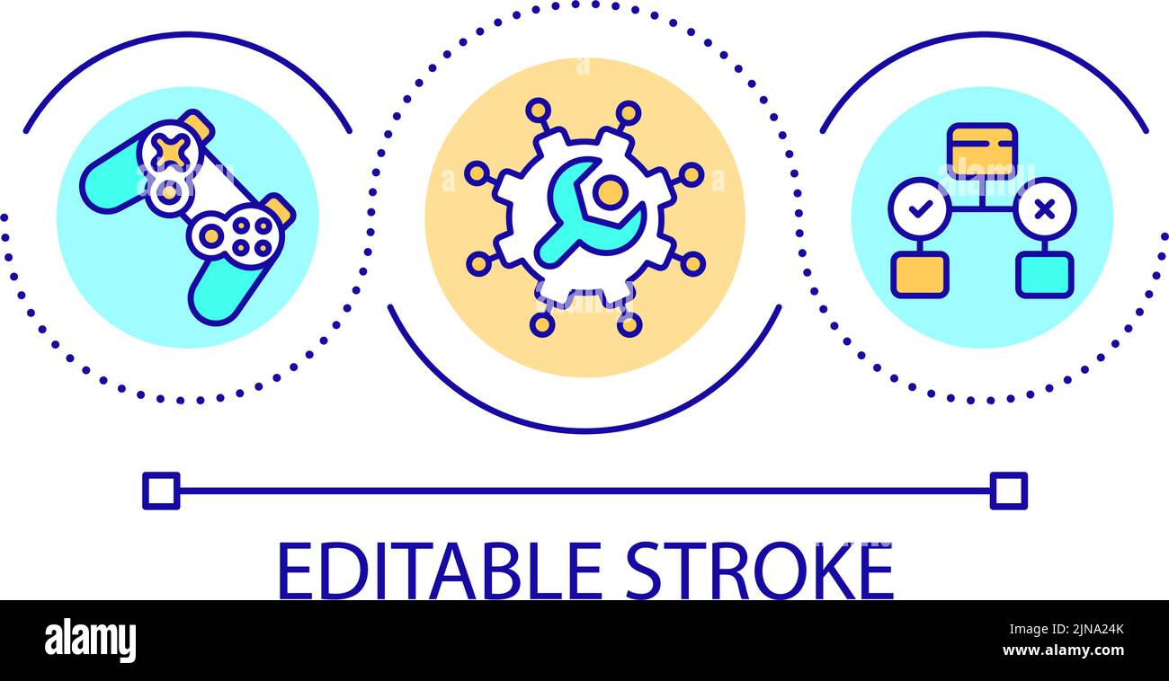 Video game development Stock Vector Images - Alamy