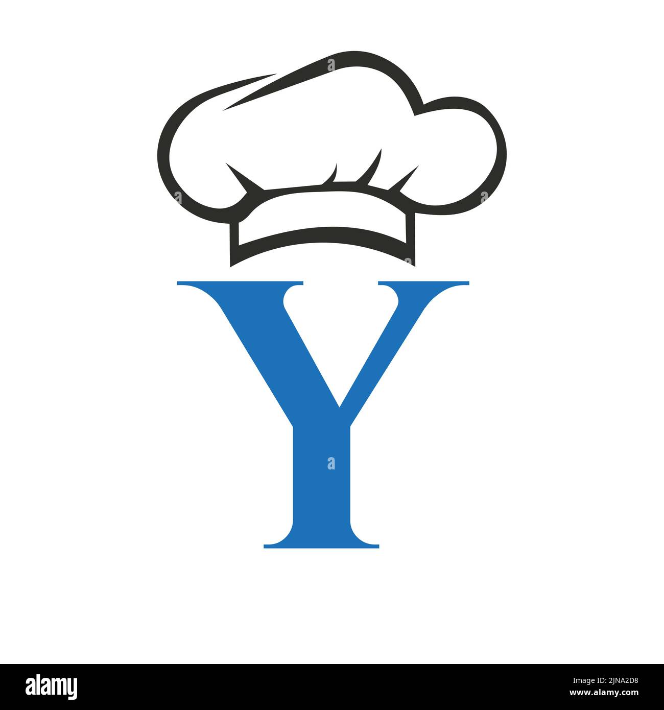 Letter Y Restaurant Logo Concept with Chef Hat Vector Template ...