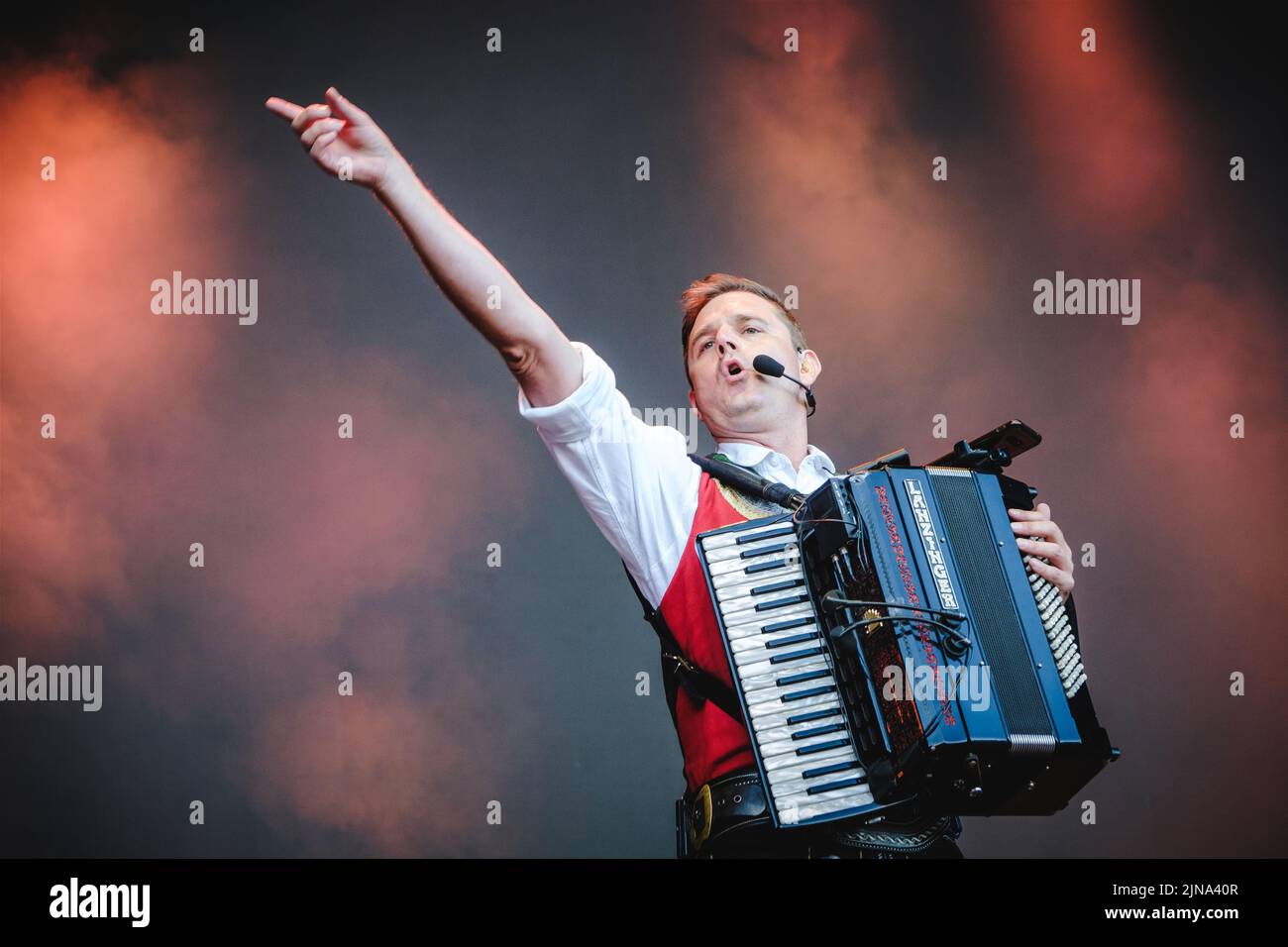Flumserberg, Switzerland. 31st, July 2022. The Austrian schlager band ...