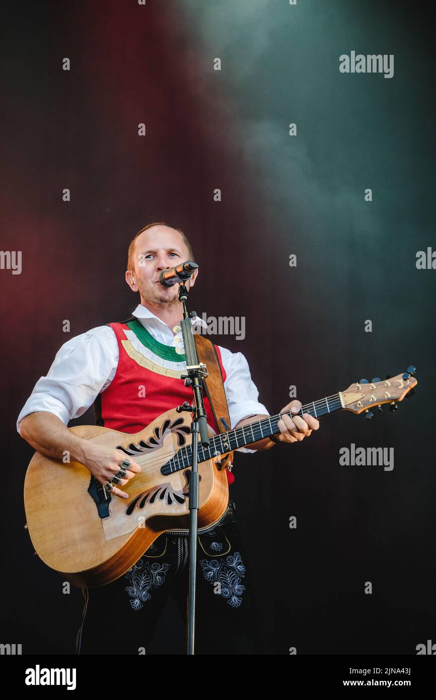 Flumserberg, Switzerland. 31st, July 2022. The Austrian schlager band ...