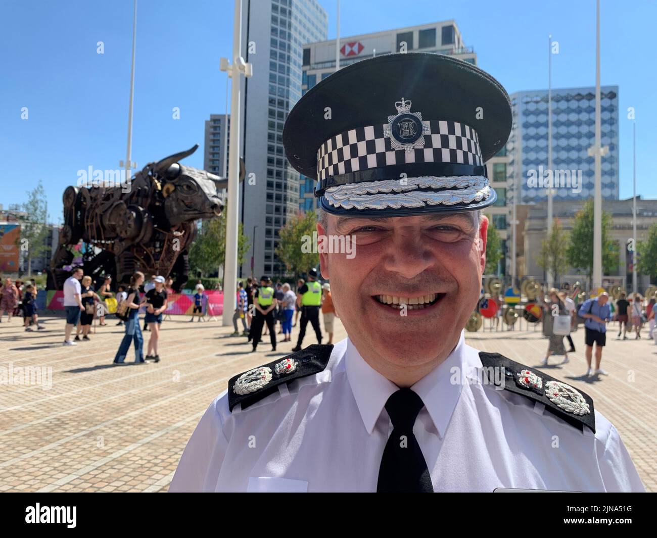 West Midlands Police's chief constable Sir David Thompson, who has been ...