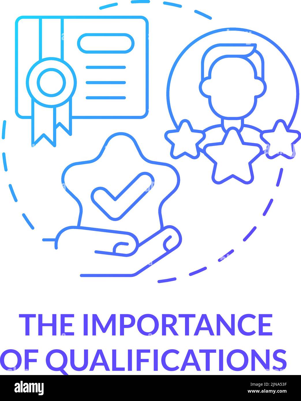 Qualification qualifications Stock Vector Images - Alamy