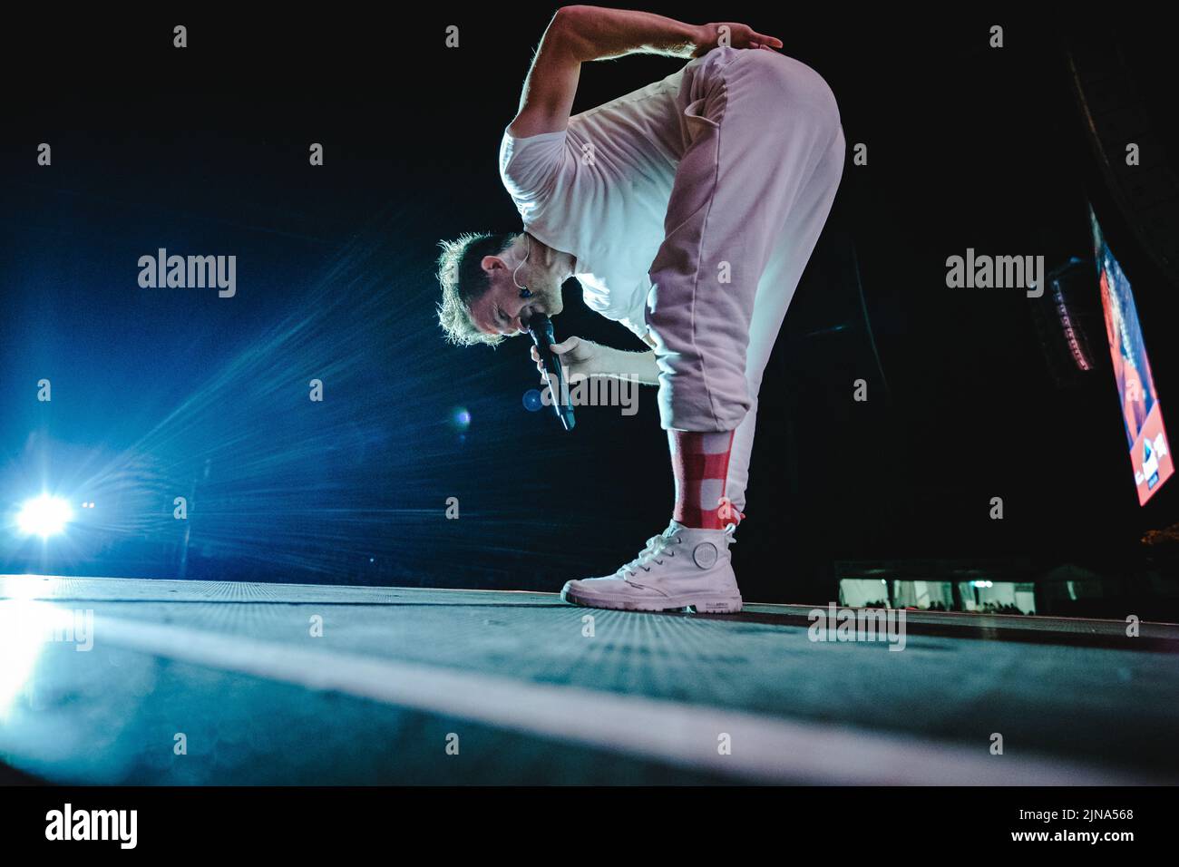 Flumserberg, Switzerland. 01st, August 2022. The Swiss schlager Band ...