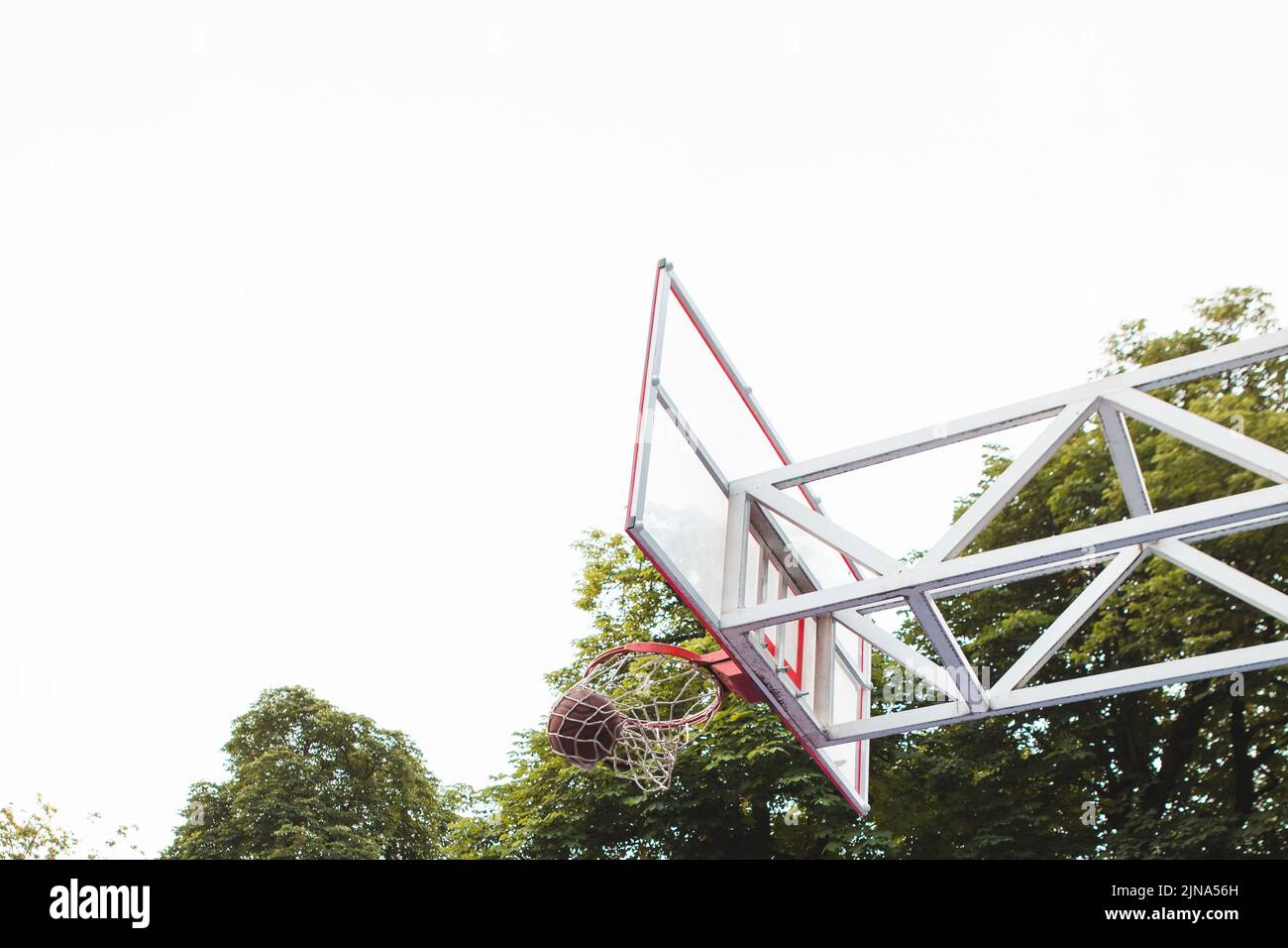 Closeup shot outside basketball hi-res stock photography and images - Alamy