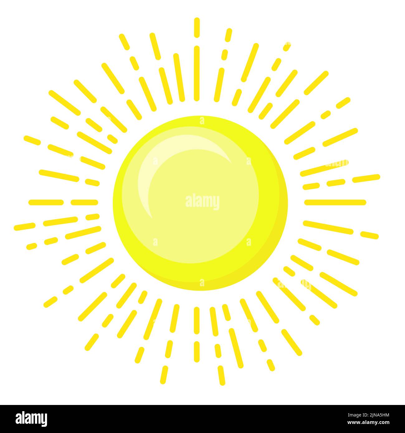 Vector logo design yellow sun Stock Vector Image & Art - Alamy