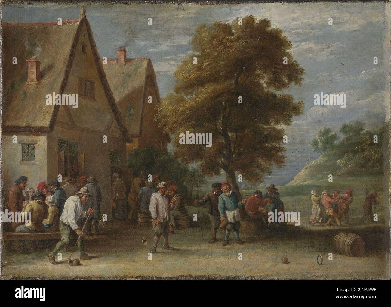 David Teniers (II) - Painting Stock Photo - Alamy