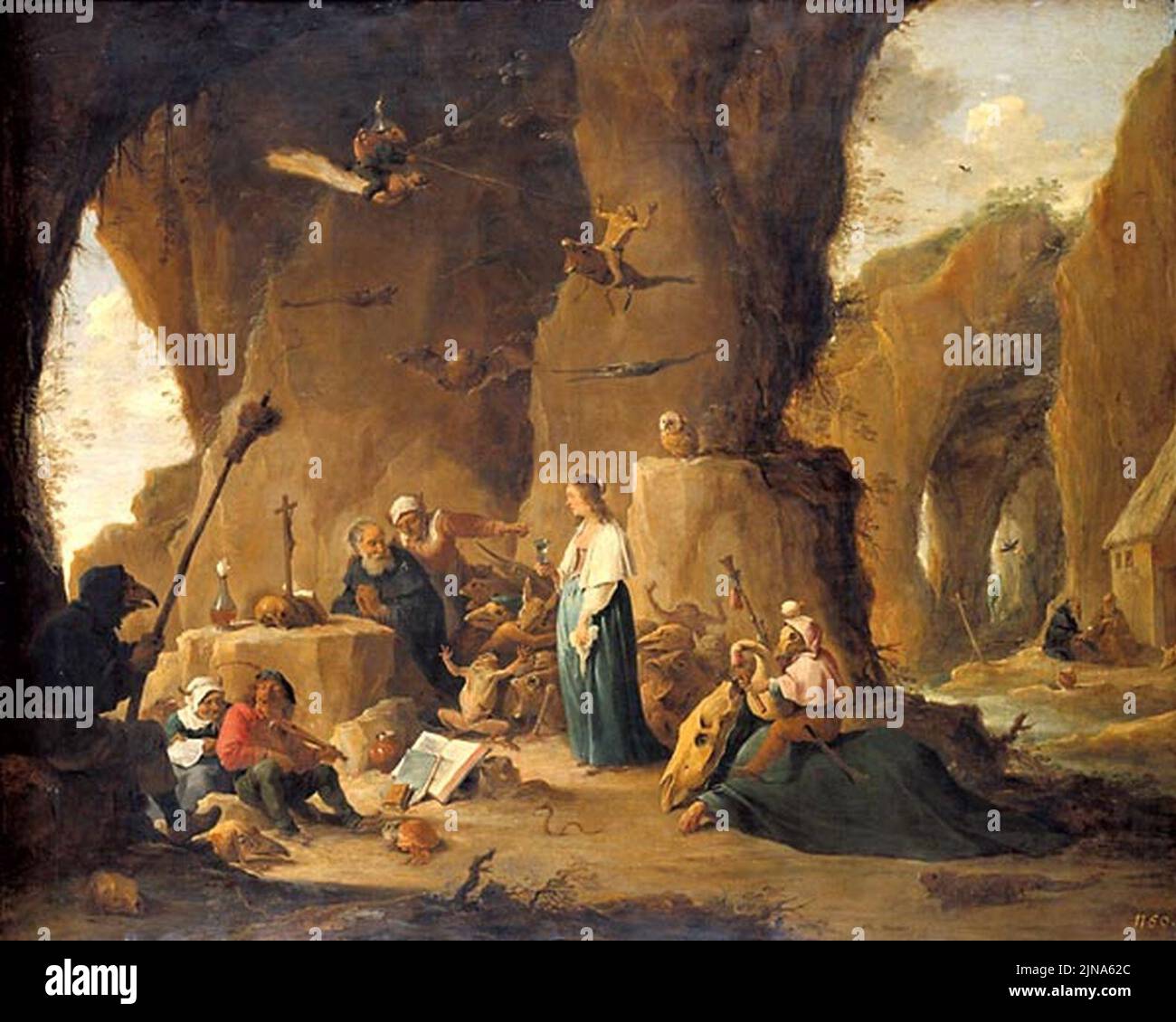 David Teniers der Juengere - Die Versuchung des Heiligen Antonius in ...