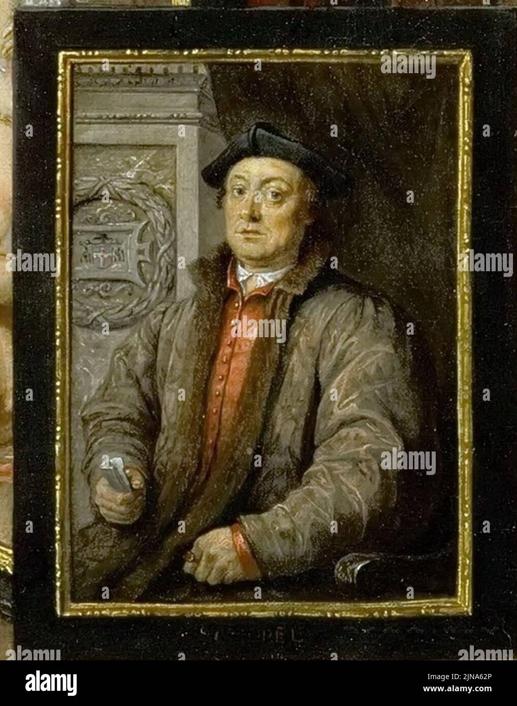 David Teniers II - (detail) Portrait of an unknown man by Jan van ...