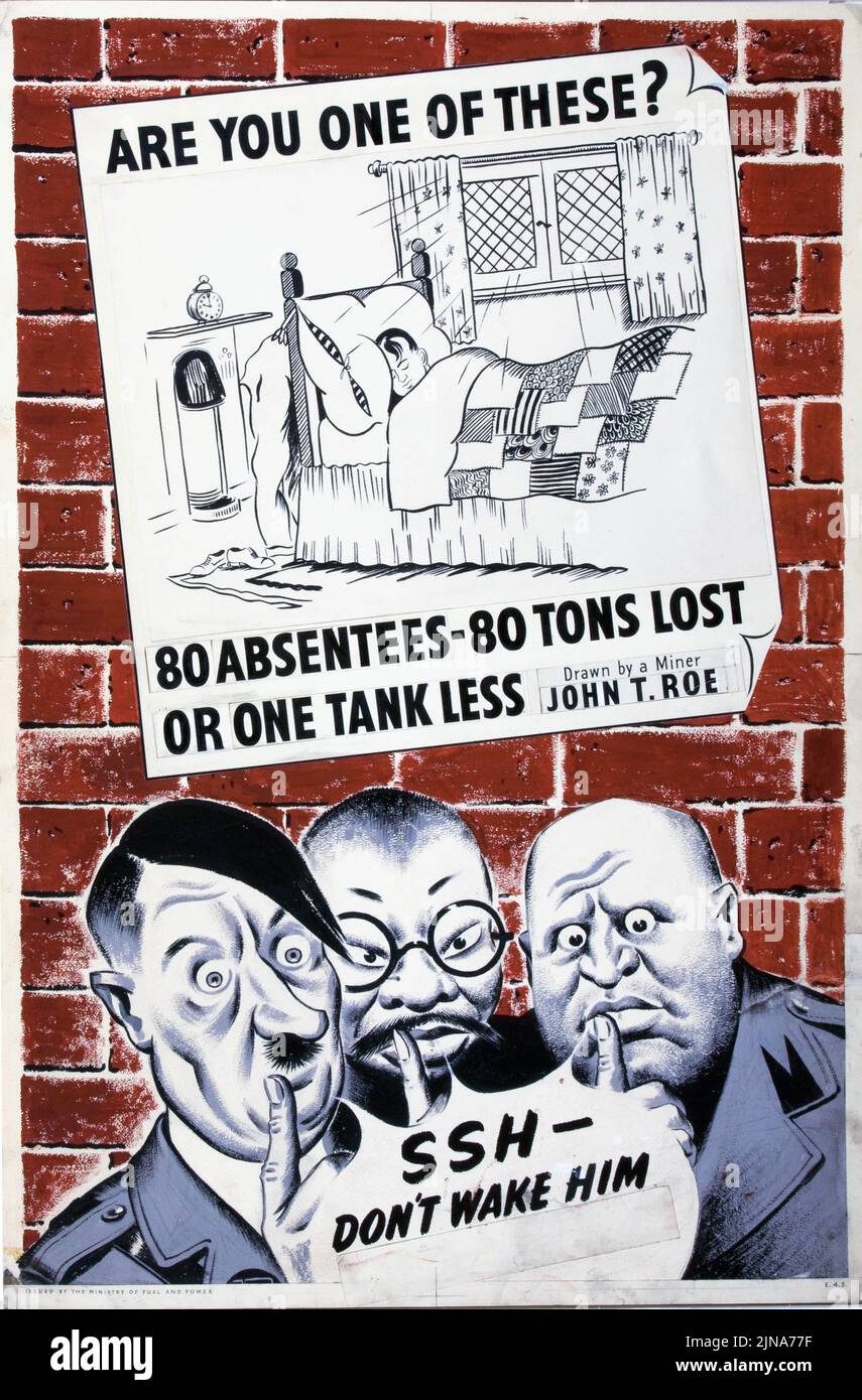 1940s propaganda poster ww2 england hi-res stock photography and images ...