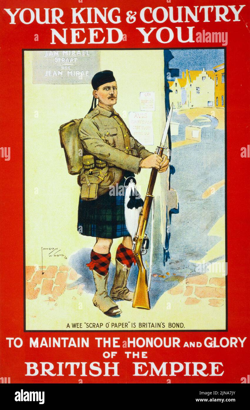 Vintage british propaganda poster 1900s hi-res stock photography and ...