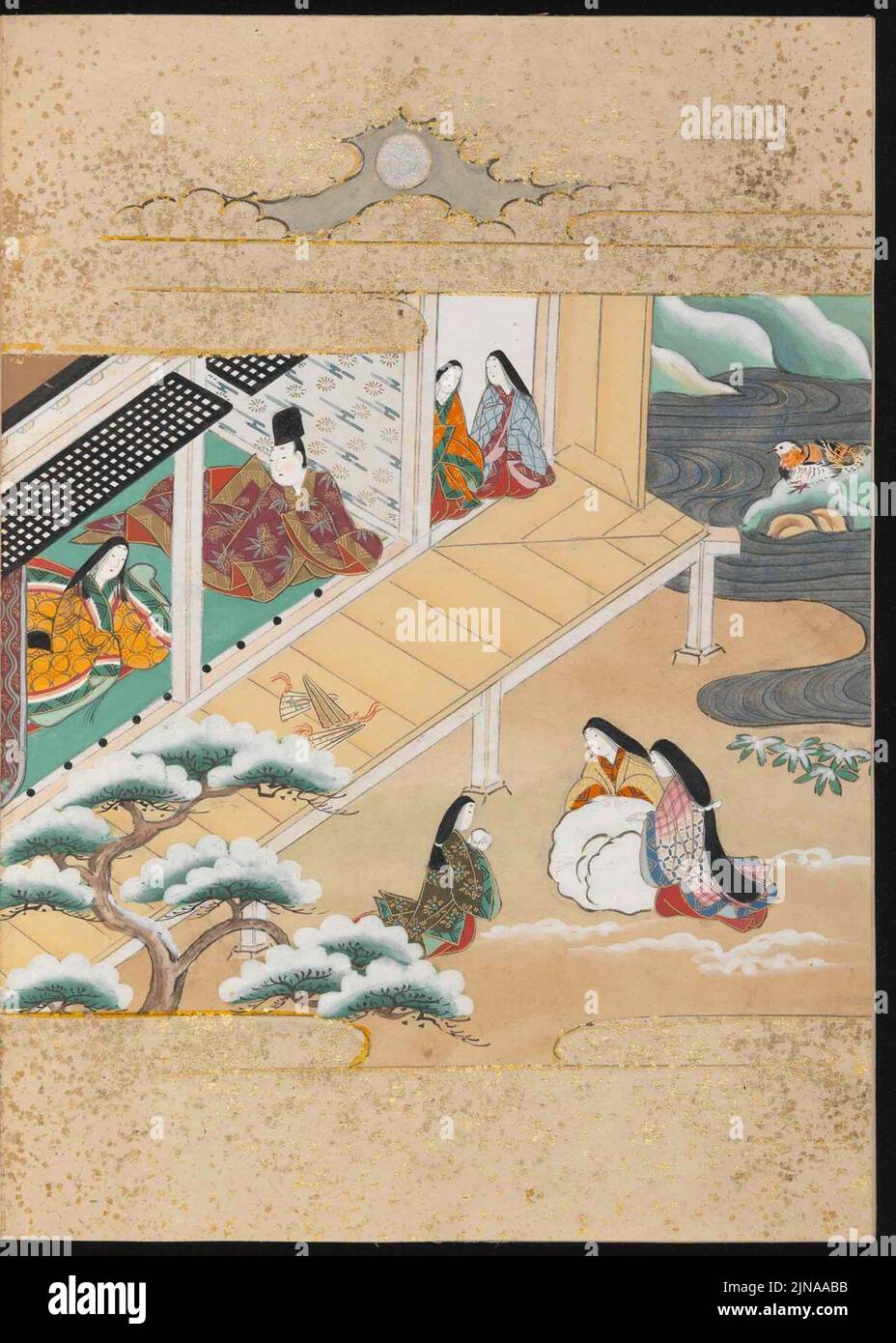 Tale of Genji (Genji monogatari Stock Photo - Alamy