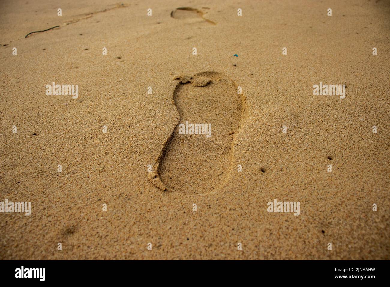 Photo of shoe steps on the beach, Aceh, Indonesia Stock Photo - Alamy