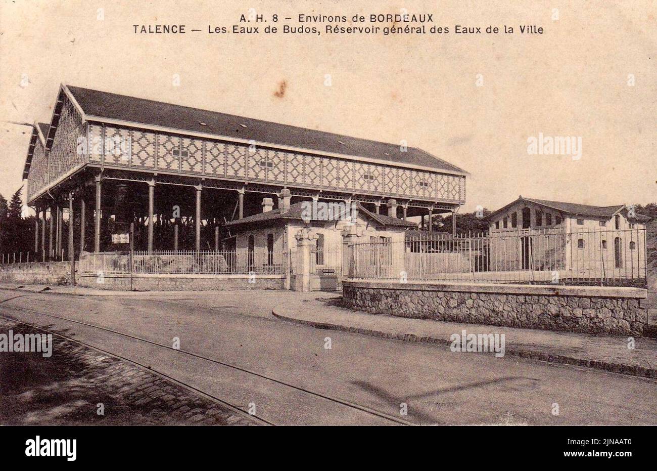 Talence - Résevoir général de des eaux de la ville Stock Photo - Alamy